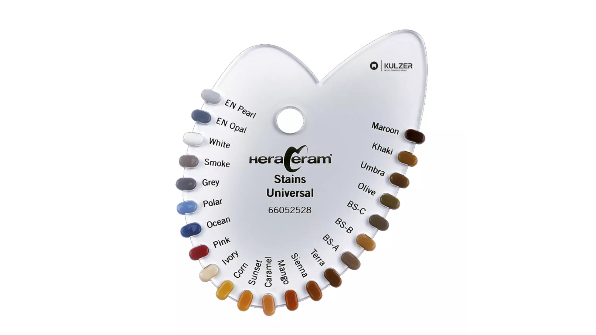 HeraCeram Stains Universal Shade guide